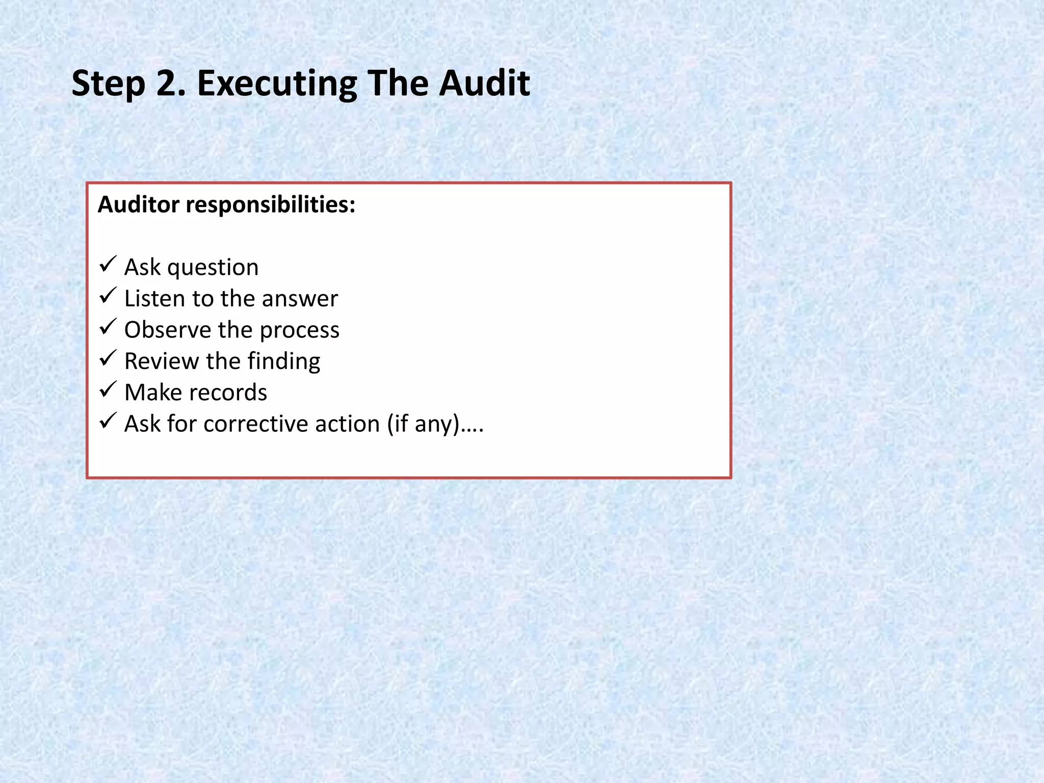 Audit Technique | PPTX