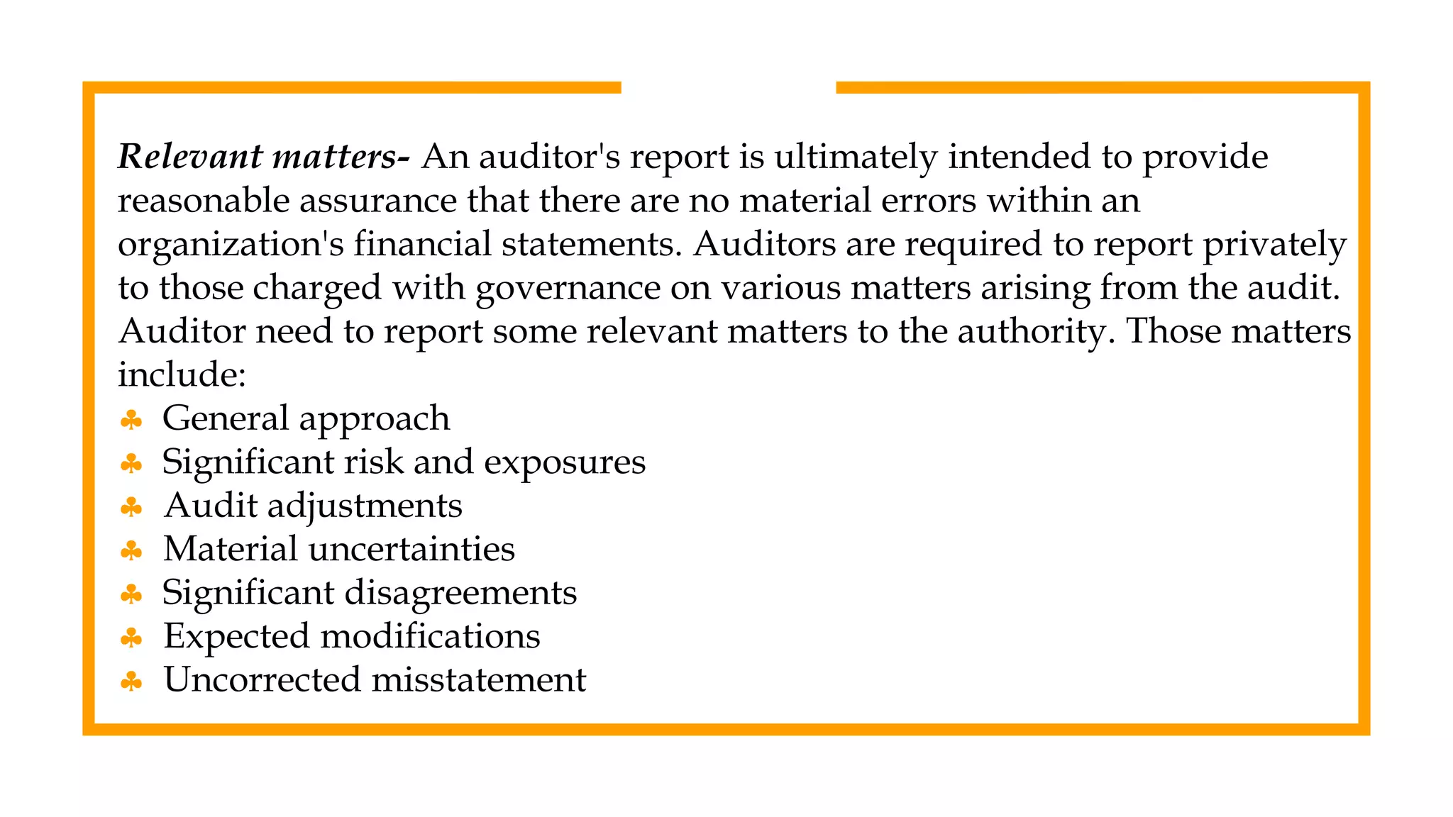 Audit & Assurance | PPTX