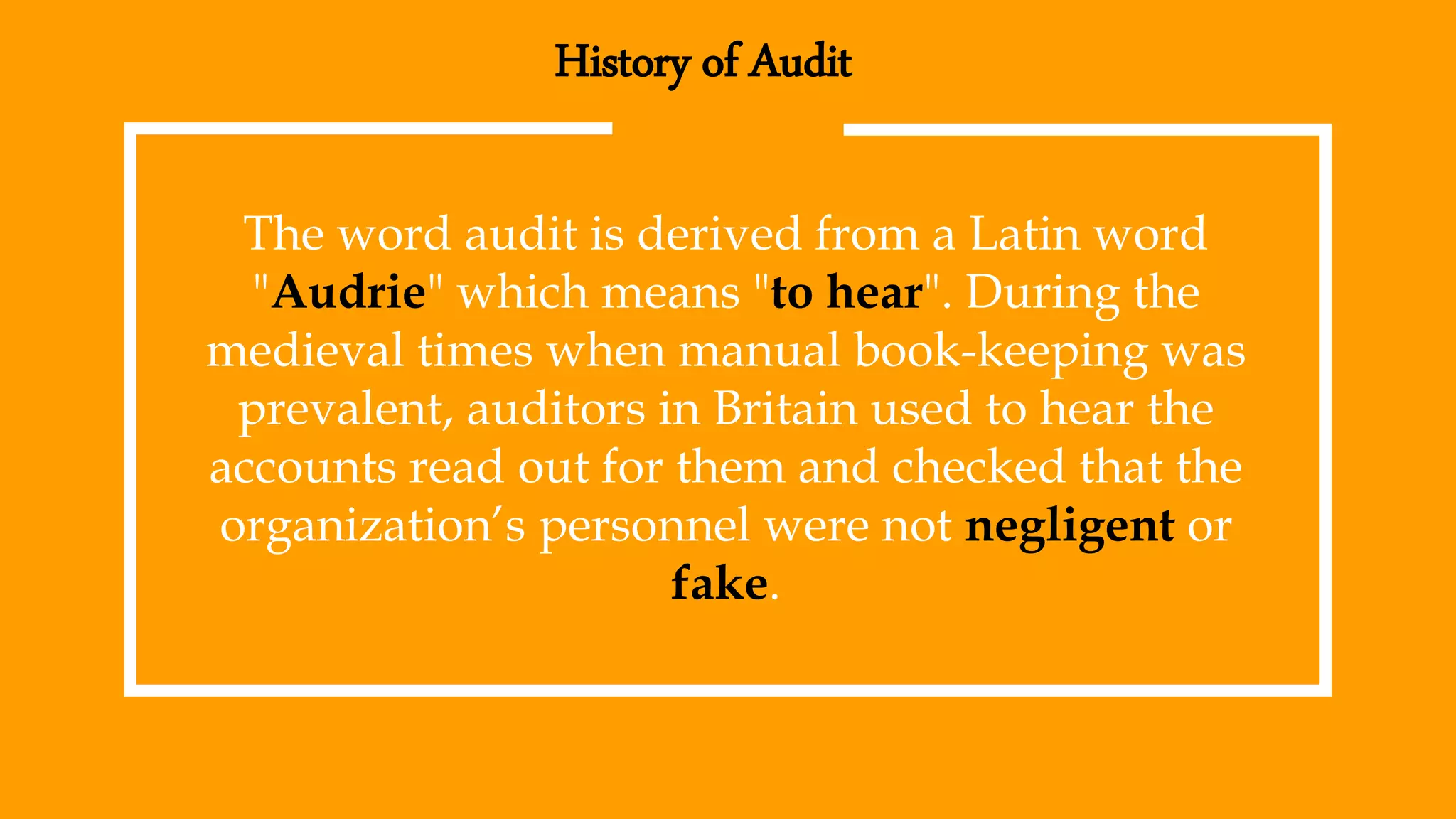 Audit & Assurance | PPTX