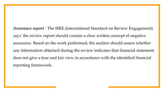 Audit & Assurance | PPTX