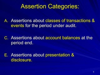 Audit Evidence | PPT