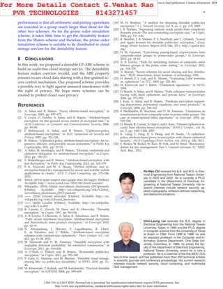 Audit free cloud storage via deniable attribute-based encryption | PDF