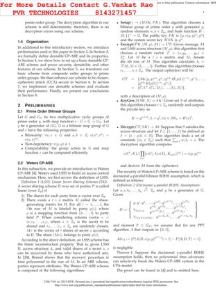 Audit free cloud storage via deniable attribute-based encryption | PDF