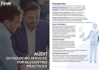 Audit Outsourcing Services for Accounting | PDF