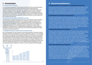 Provide an overview of the client's accounting firm and their ...