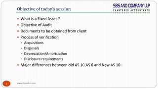 Audit of Fixed Assets | PDF
