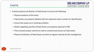 Audit of Fixed Assets | PDF