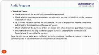 Audit of Purchases | PDF