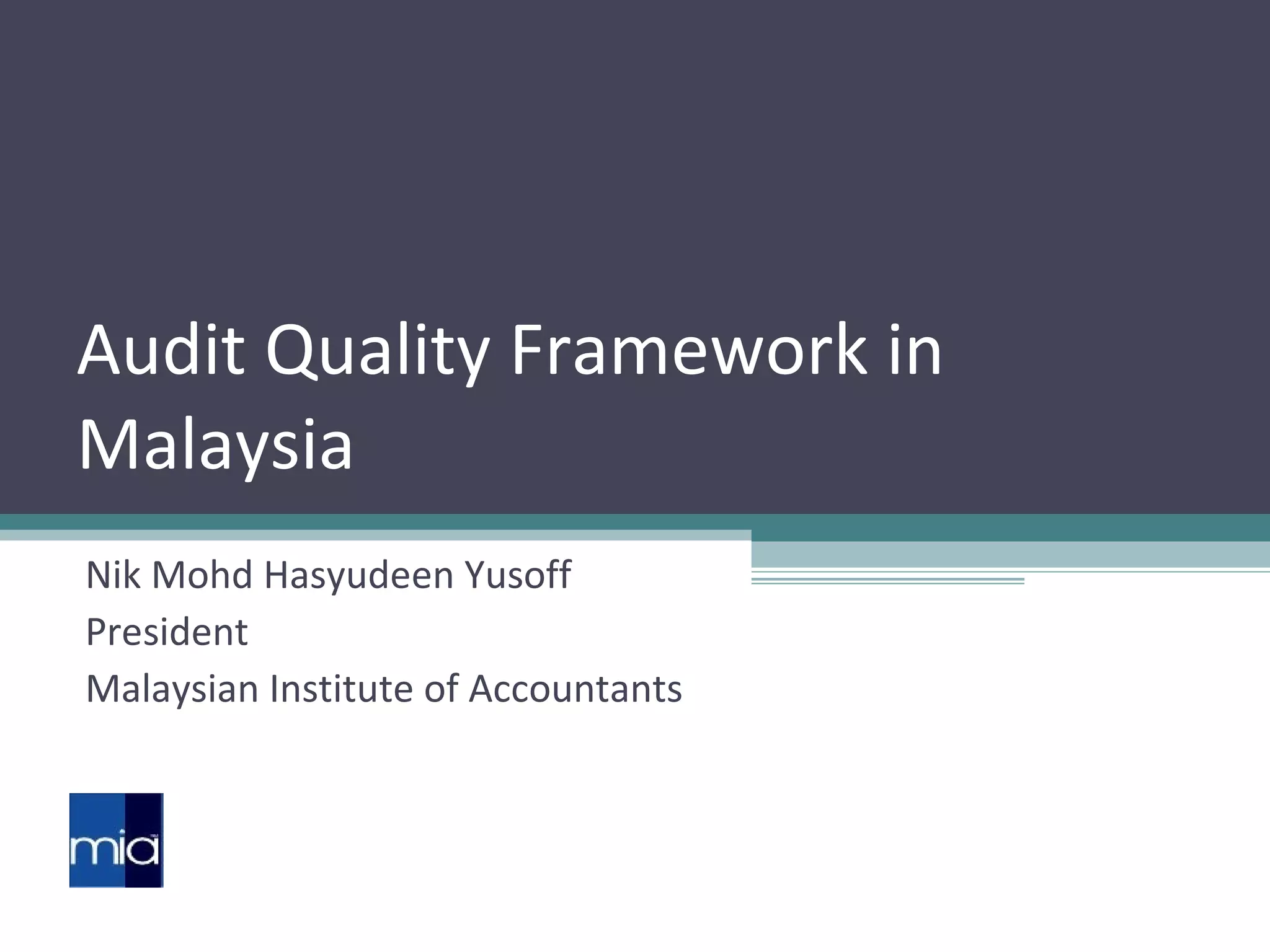 Audit Quality | PPT