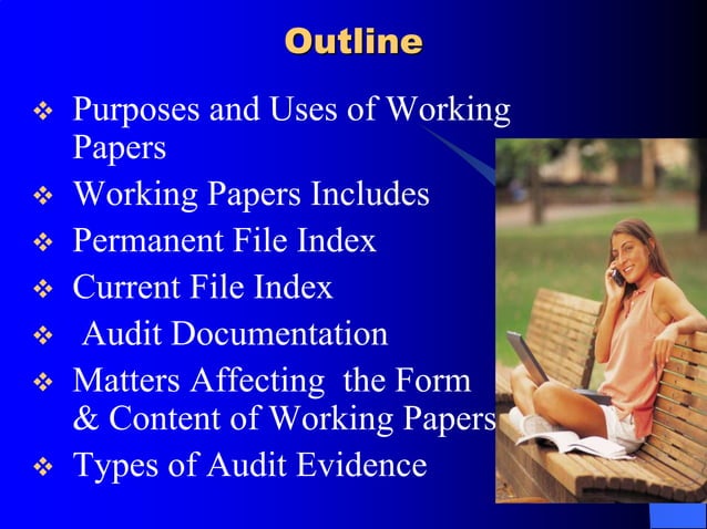 Audit working-papers | PPTX