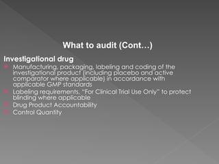 Audit and inspection in clinical trials.ppt