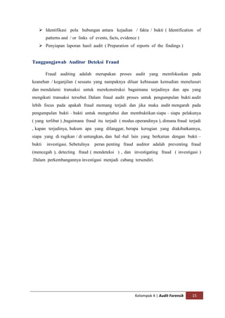 Audit2 audit forensik | DOCX