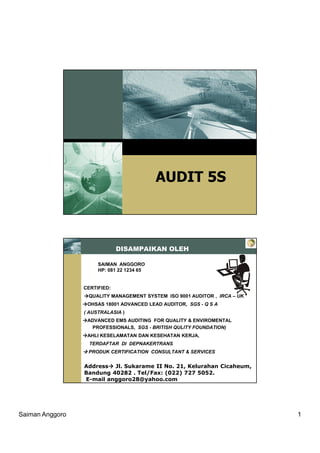 Audit 5 s | PDF