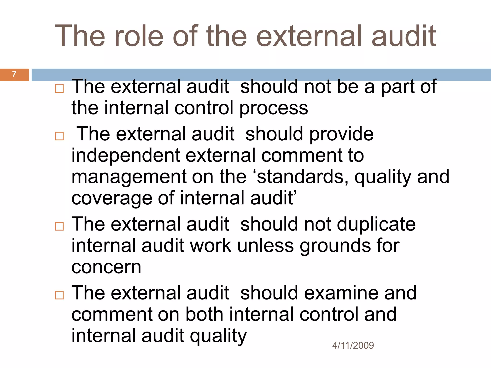 External &Internal Audit System | PPTX