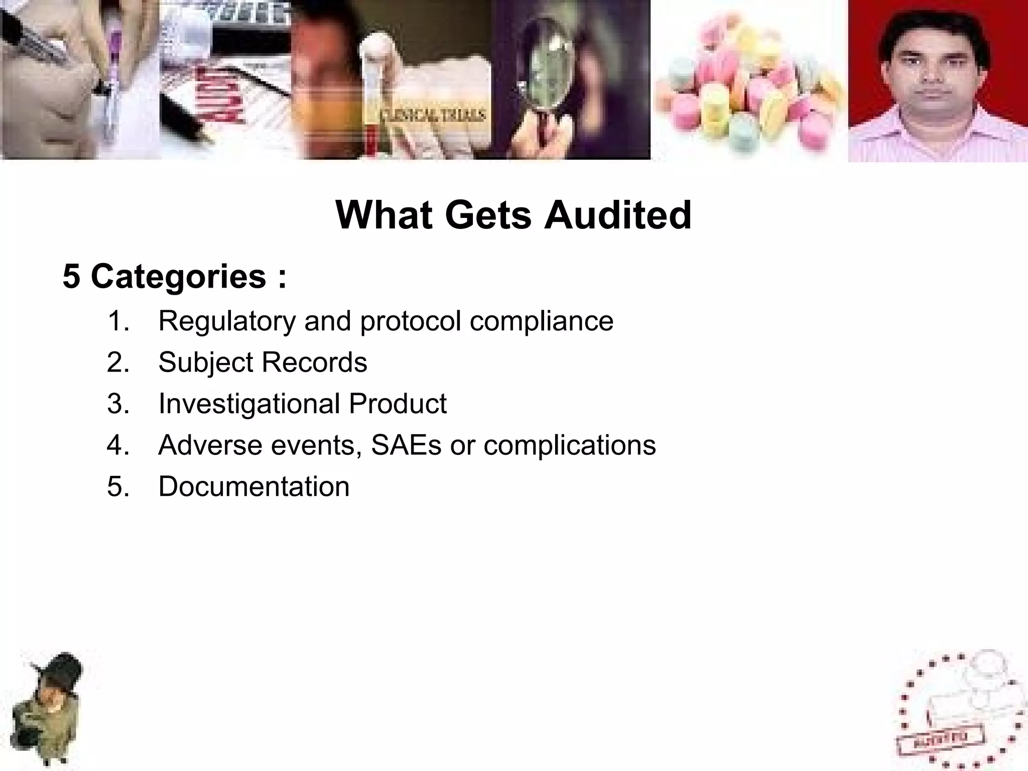 Audit and Inspection in Clinical Trial | PPT