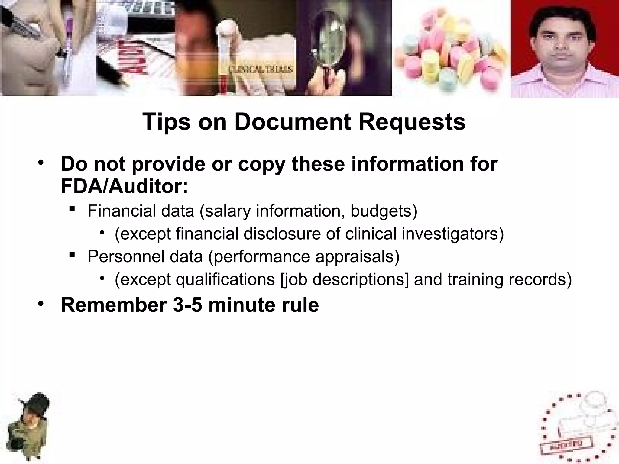 Audit and Inspection in Clinical Trial | PPT