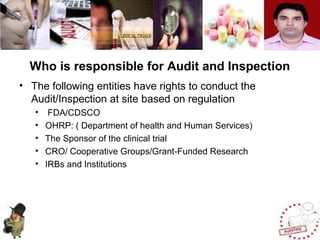 Audit and Inspection in Clinical Trial | PPT