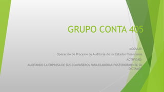 Auditando la empresa | PPSX