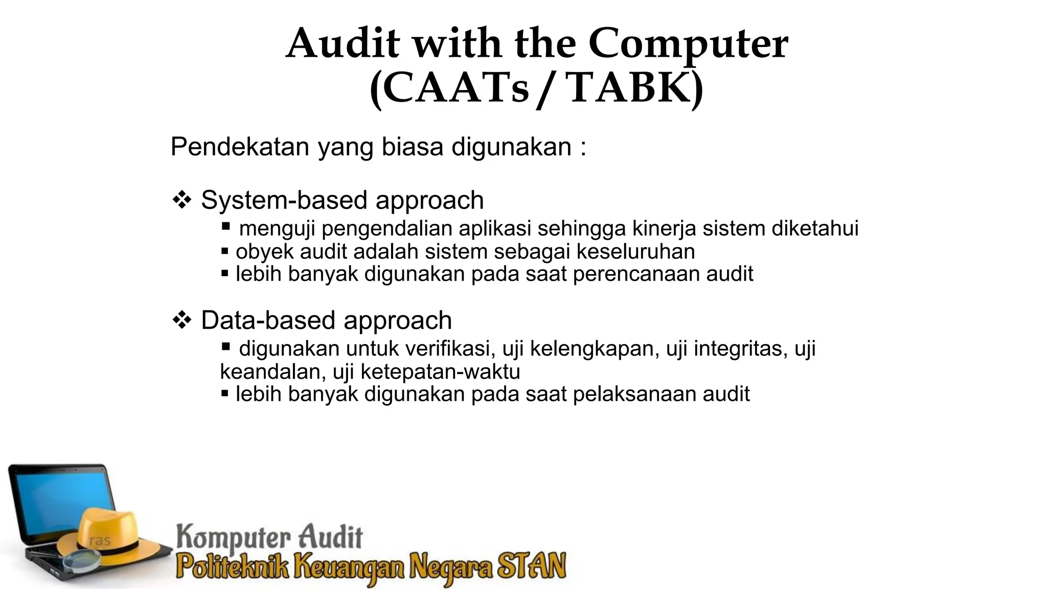 Audit berbasis komputer | PDF