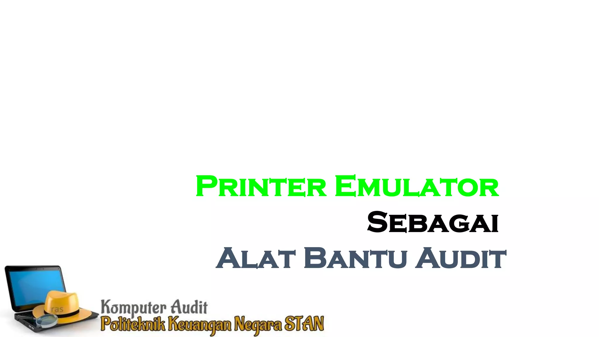 Audit berbasis komputer | PDF