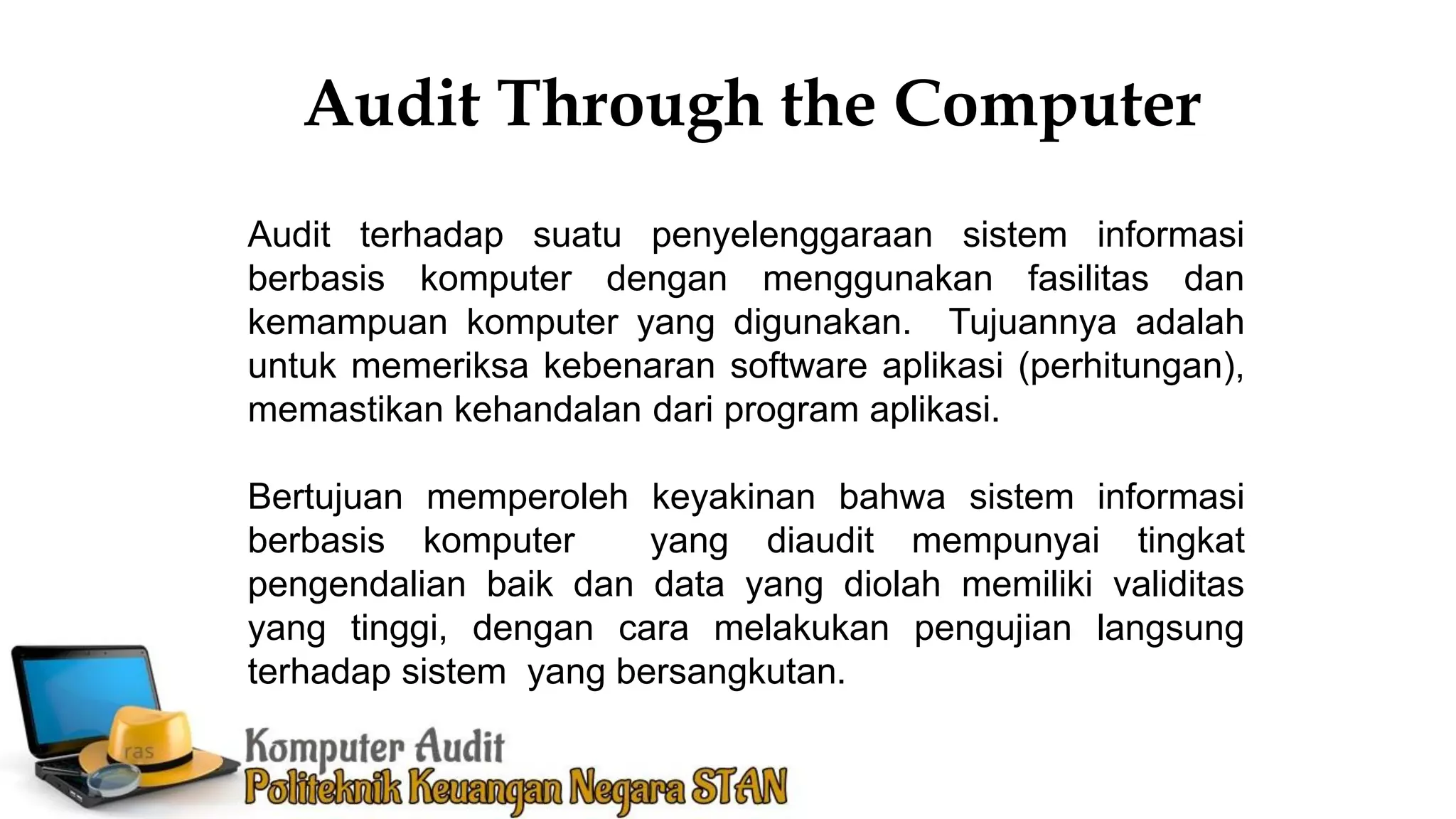 Audit berbasis komputer | PDF