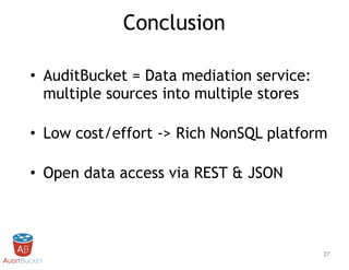 AuditBucket - an introduction and overview | PDF | Databases | Computer ...