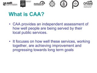 CAA and Neighbourhood Management | PPT | Business and Finance