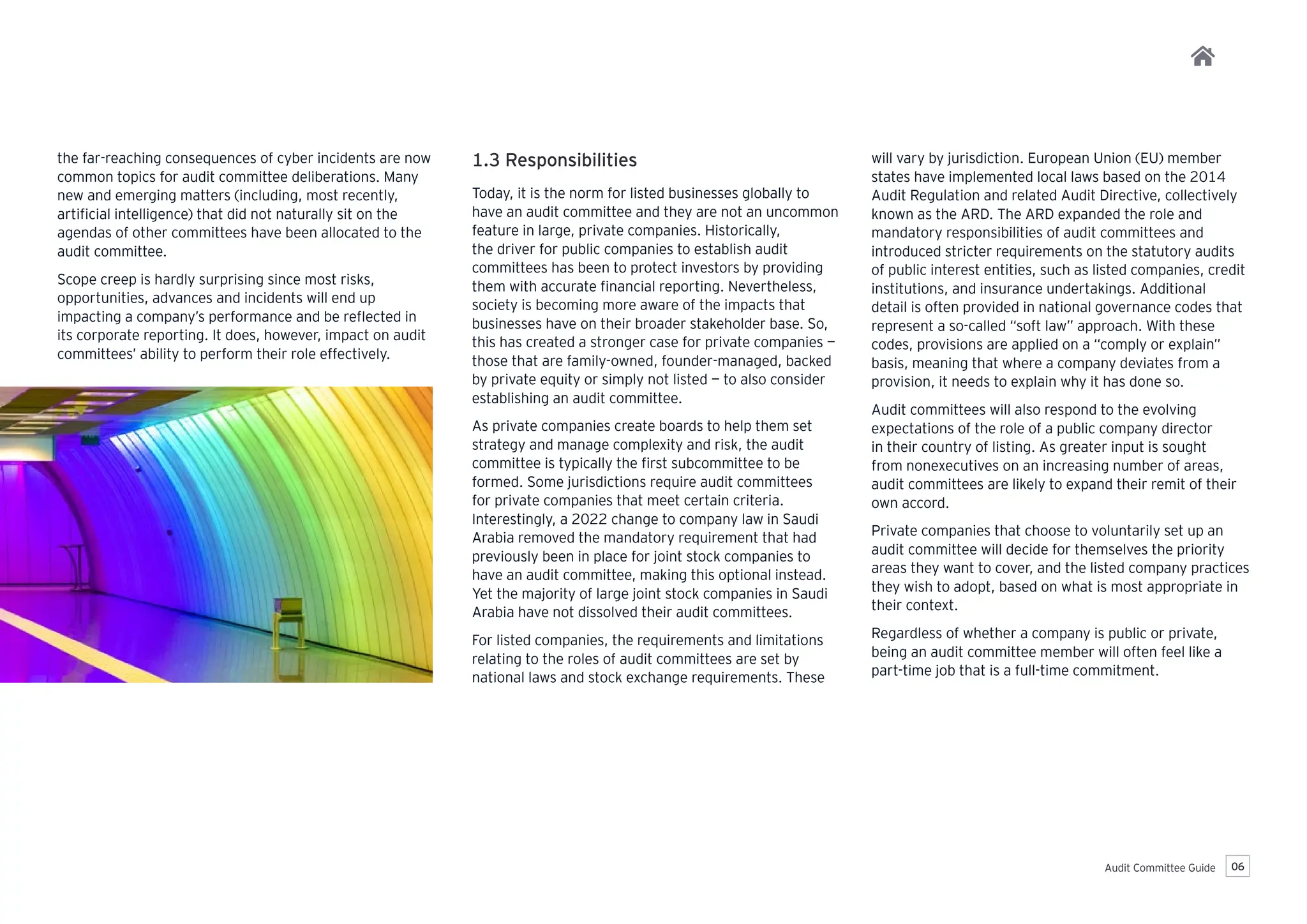 Audit Committee Guide 2024 International considerations for audit ...