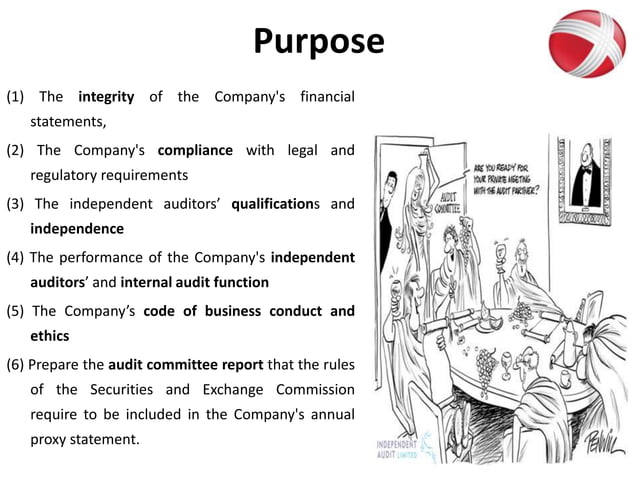 Audit committees and its role in auditing process | PPTX