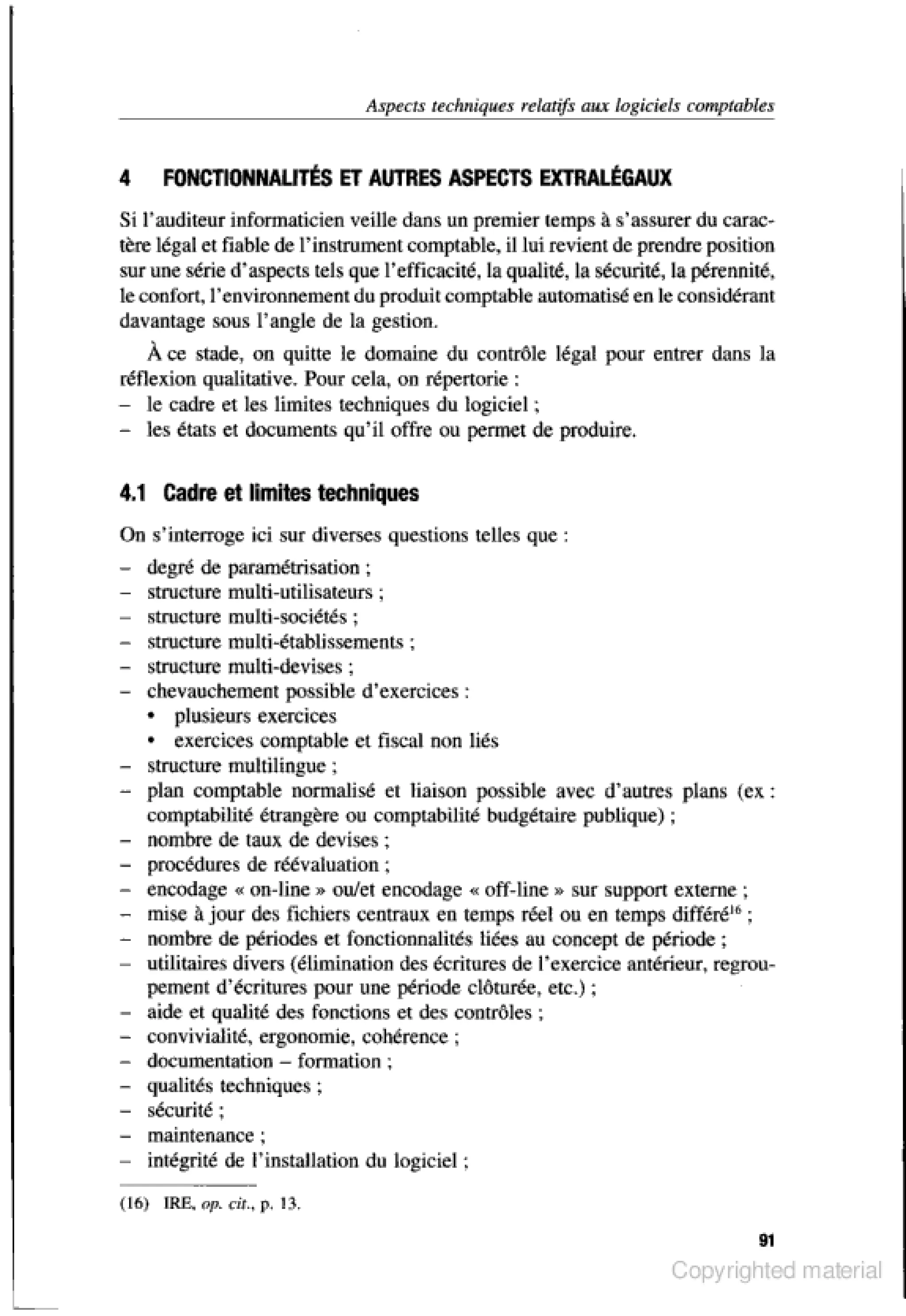 Audit comptable audit informatique | PDF