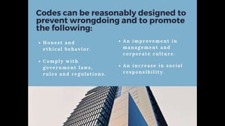 CG & Codes of Ethics | PPT