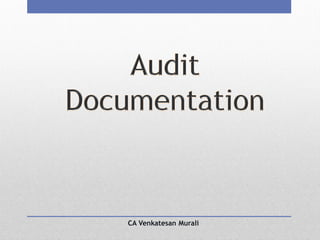 Audit documentation | PDF
