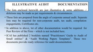 AUDIT_DOCUMENTATION Power Point Presentation | PPTX