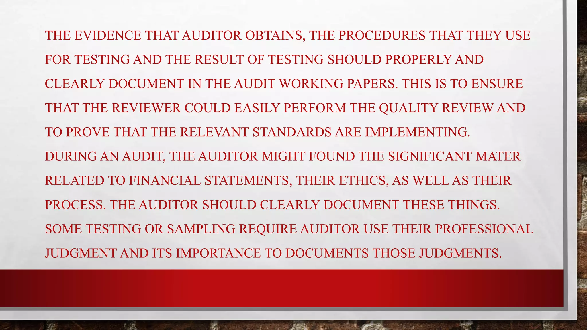 AUDIT DOCUMENTATION- PPT.pptx