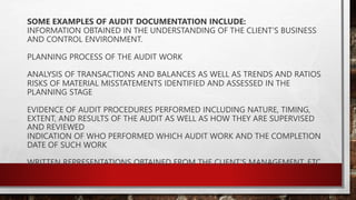 AUDIT DOCUMENTATION- PPT.pptx