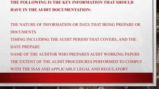 AUDIT DOCUMENTATION- PPT.pptx