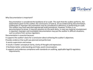 Audit Documentation and its Importance.pptx