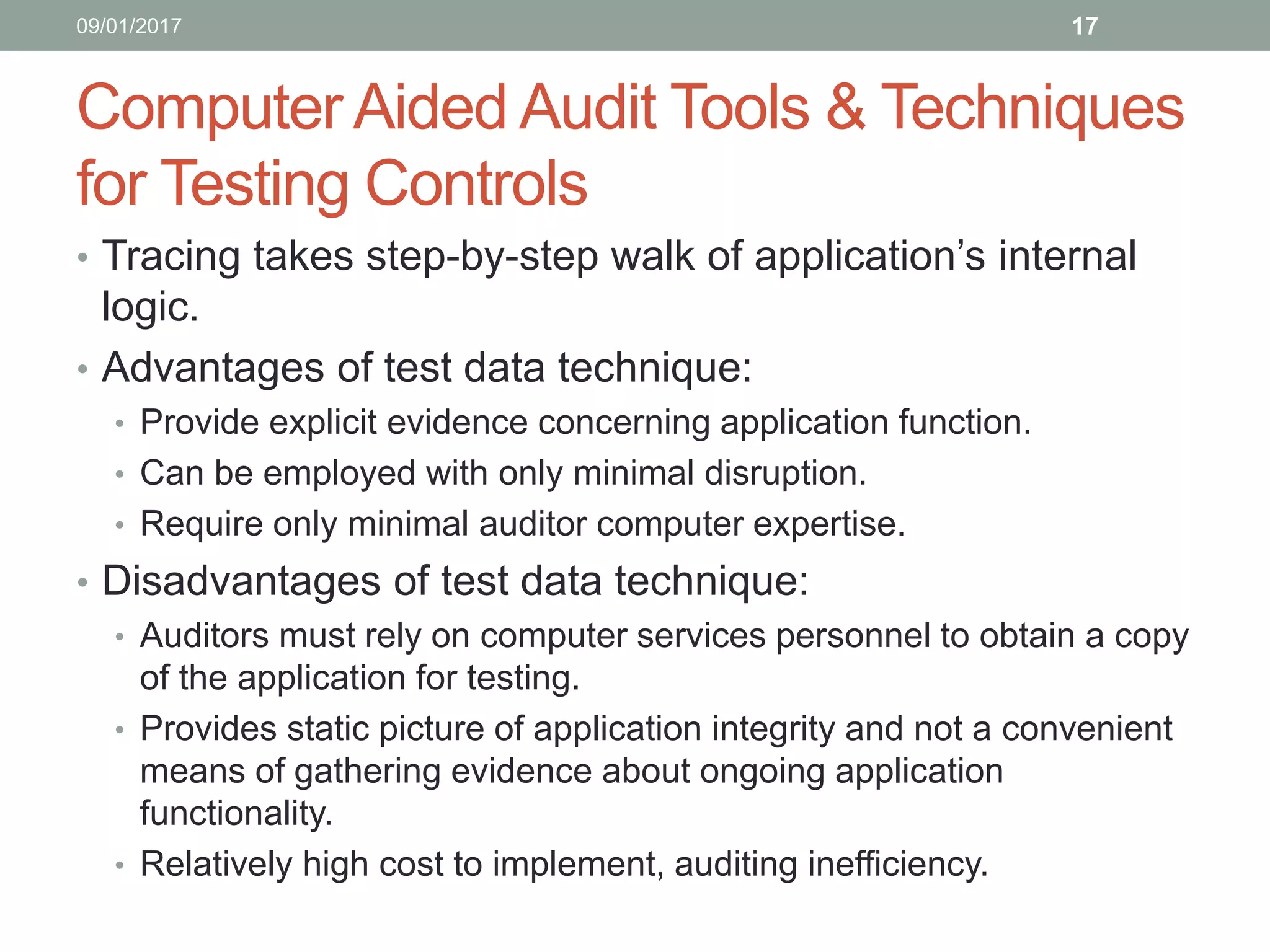 Computer-Assisted Audit Tools and Techniques | PPTX