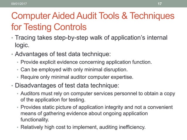 Computer-Assisted Audit Tools and Techniques | PPTX