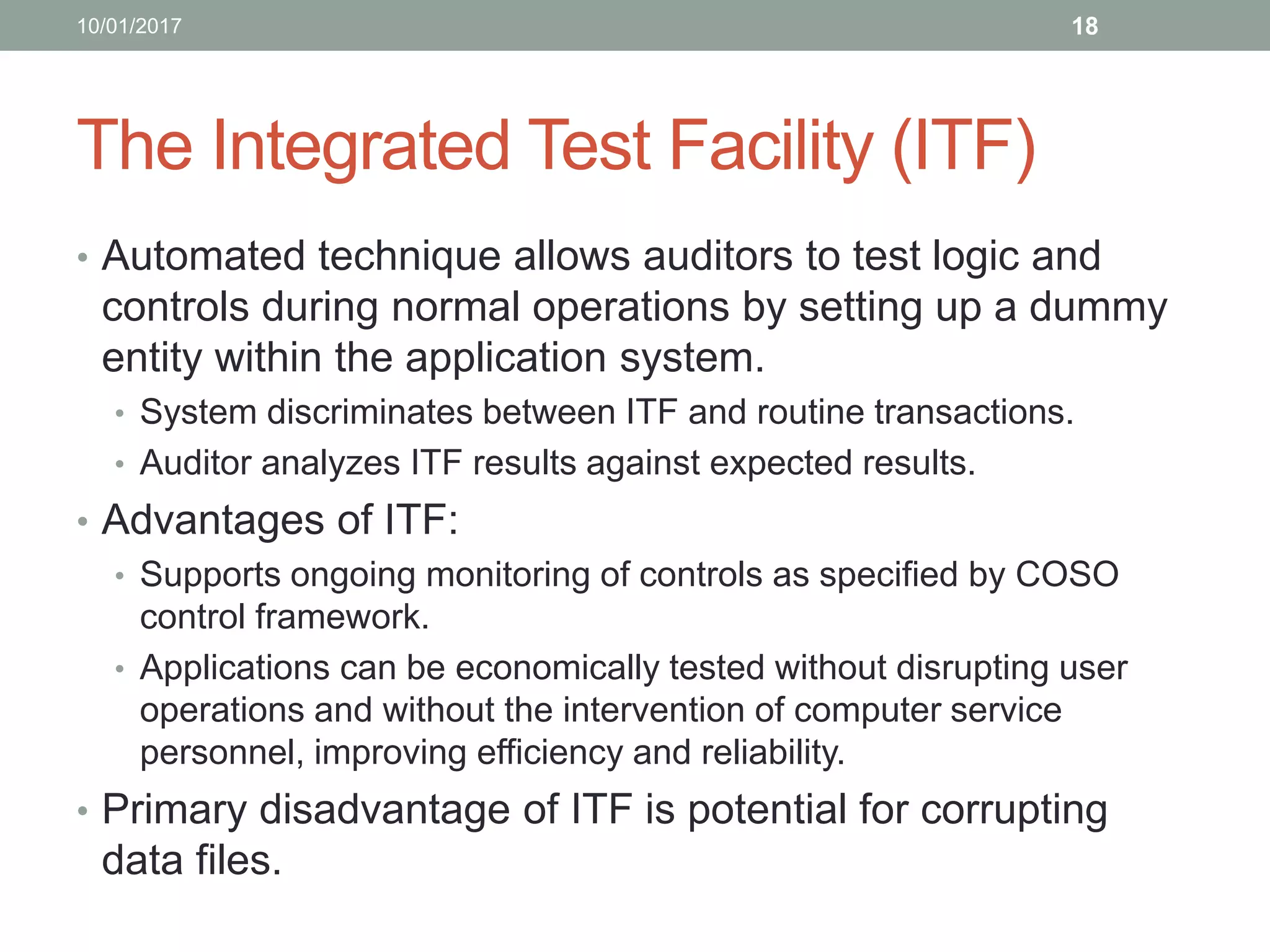 Computer-Assisted Audit Tools and Techniques | PPTX