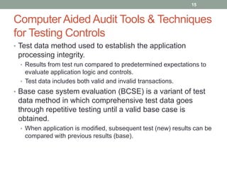 Computer-Assisted Audit Tools and Techniques | PPTX