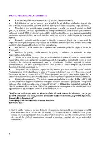 Audit European Fertilitate Romania | PDF