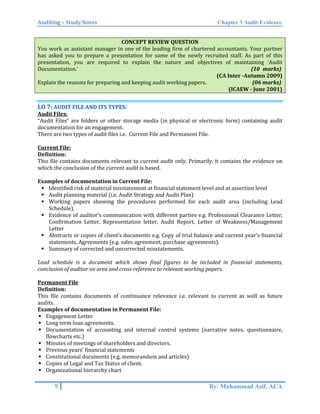 AUDIT EVIDENCE | PDF