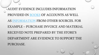 AUDIT EVIDENCE-PPT.pptx