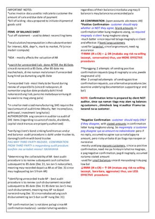 AUDIT EVIDENCE-SUBSTANTIVE TESTING.docx