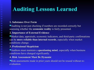 audit and assurance Audit evidence chp. 7.ppt