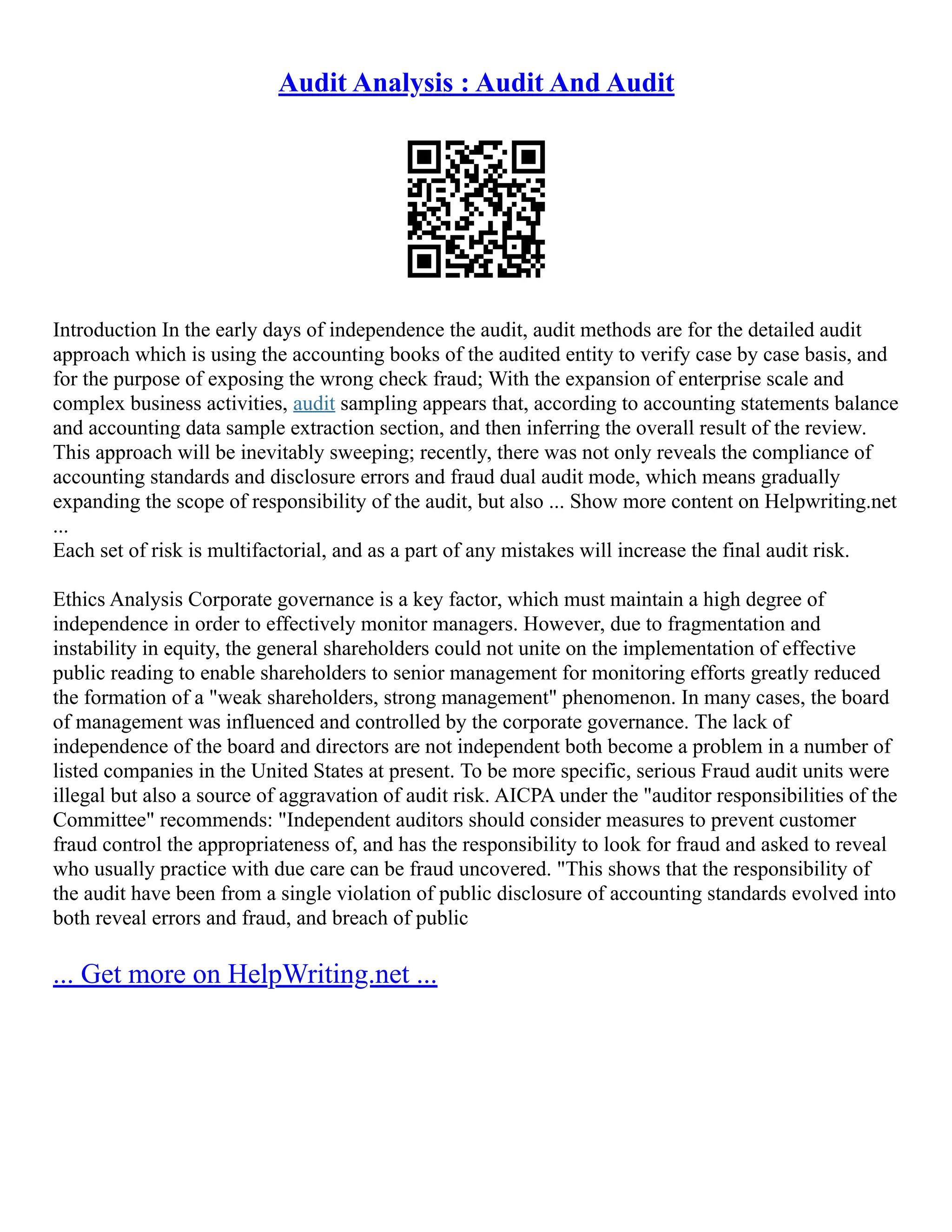 Audit Fee | PDF