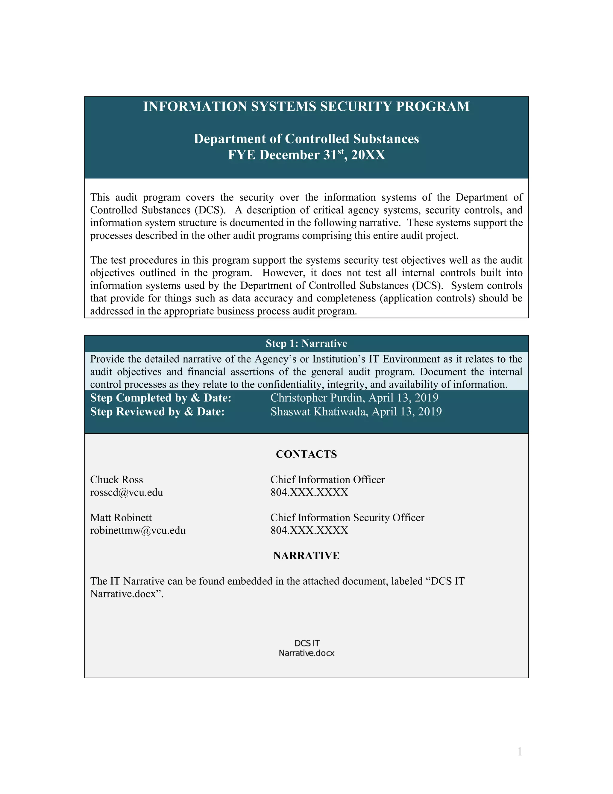 Audit fieldwork | PDF