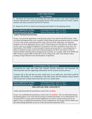 Audit fieldwork | PDF
