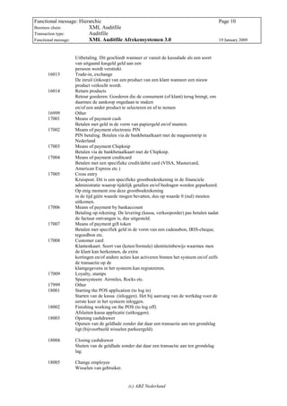 Auditfile afrekensystemenversie3.0 funhie | PDF